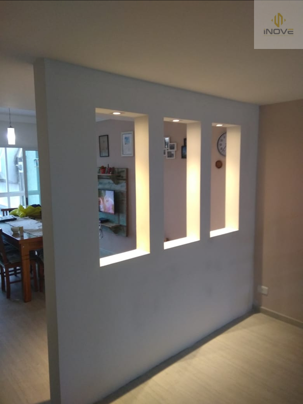 Nicho em drywall com Iluminacao – Inovação Drywall